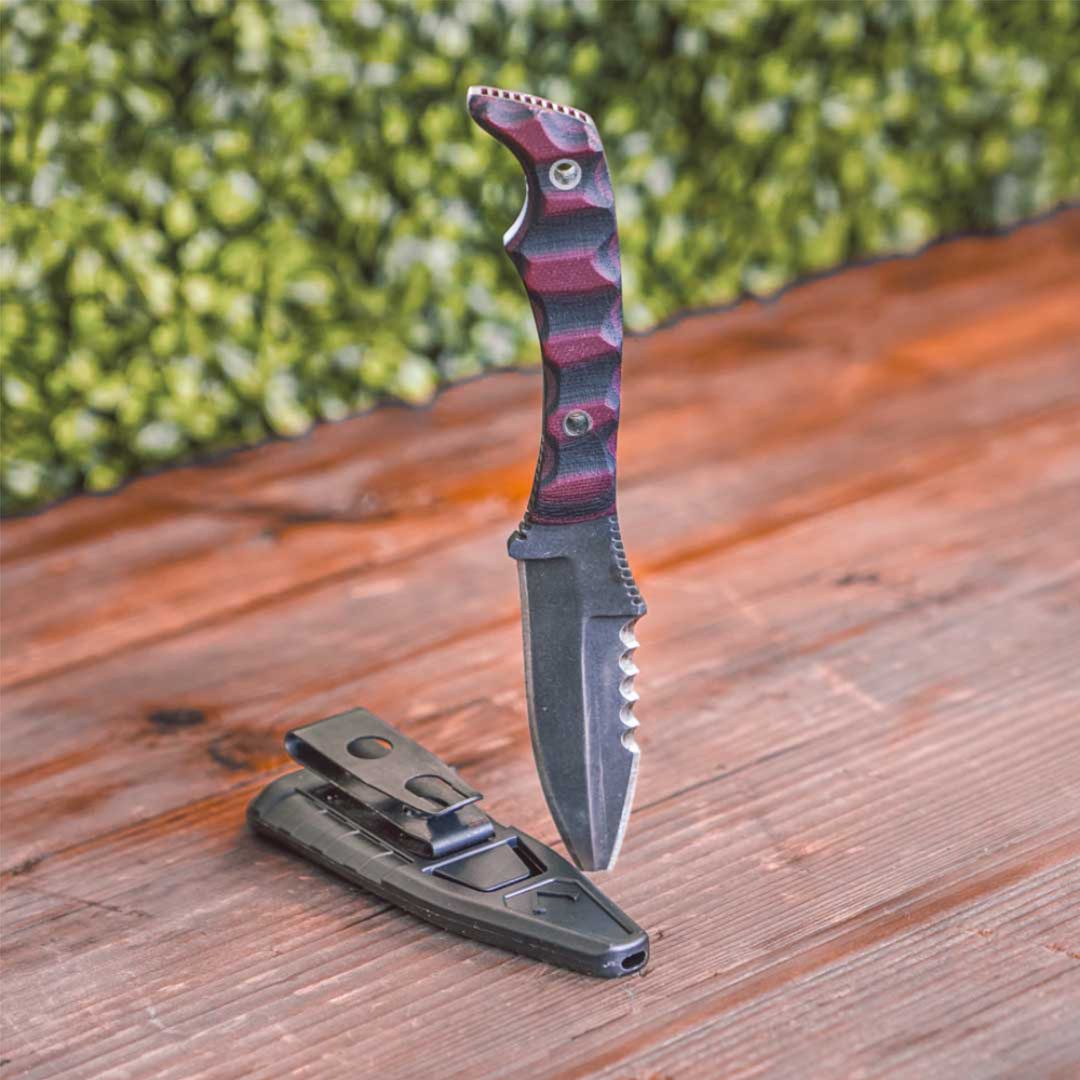 Razorback Blade | EDC Fixed Blade | Crush Everything | Dynamis Alliance