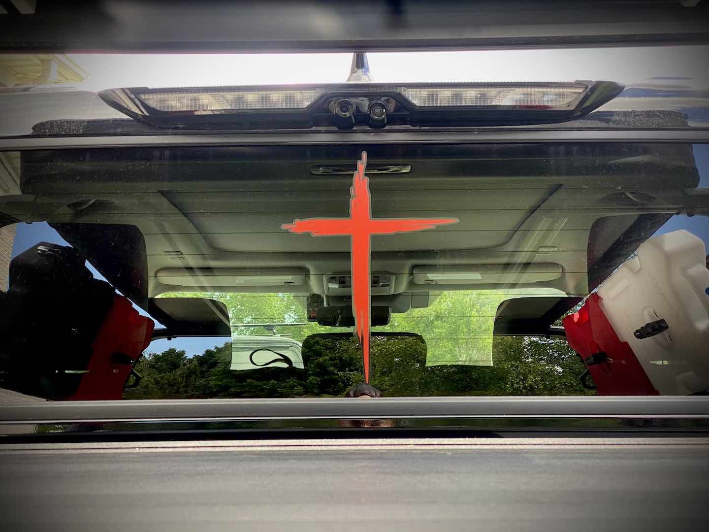 Blood Of The Cross Sticker | Crush Everything